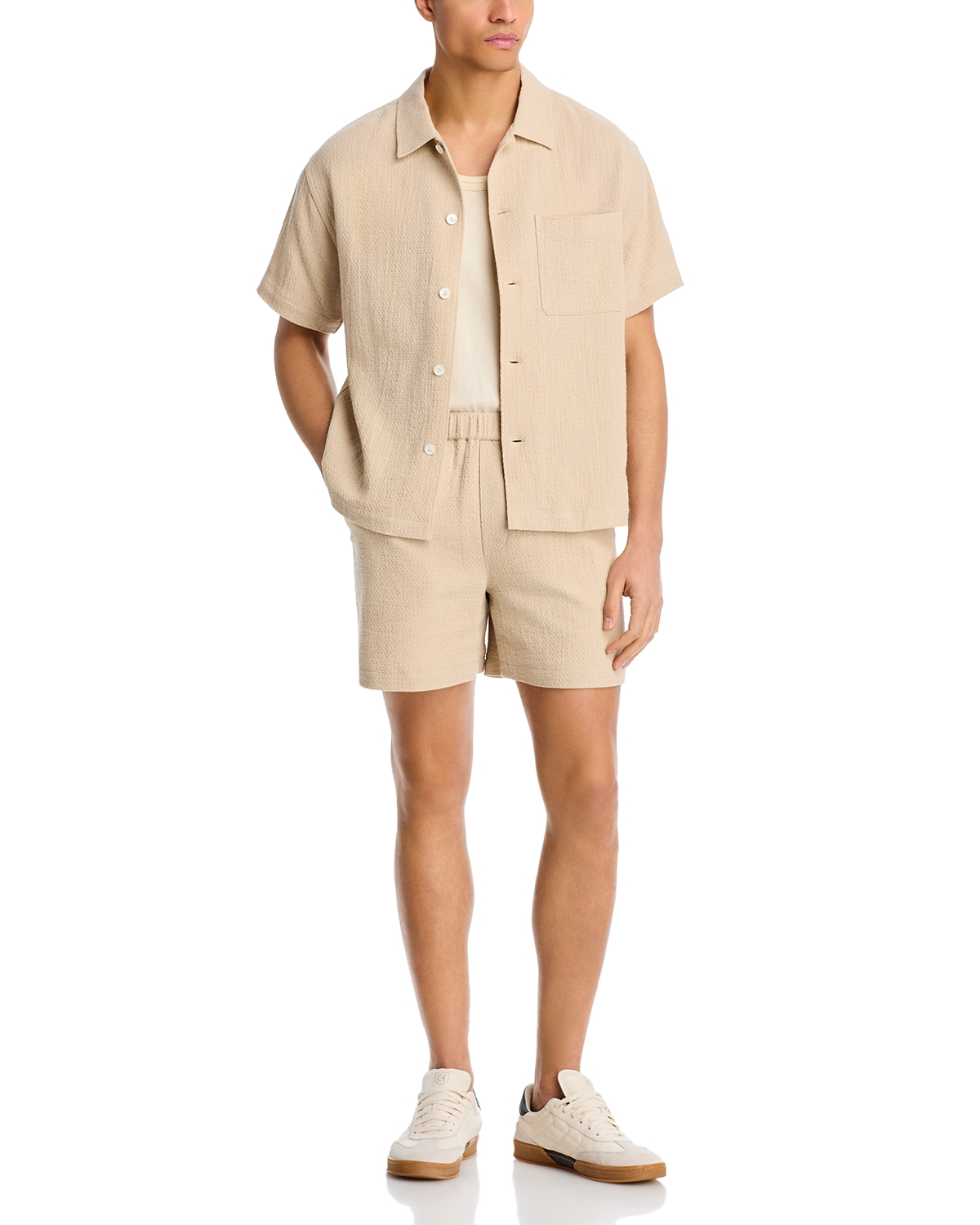FRAME open weave shirt